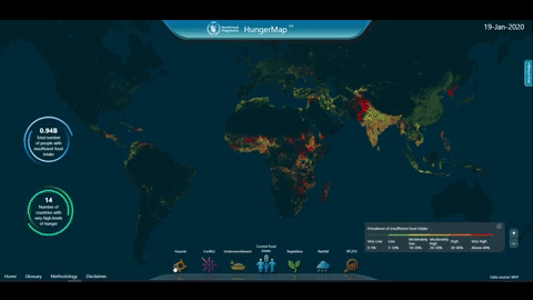 WFP launches HungerMap Live | World Food Programme