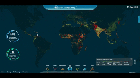 WFP launches HungerMap Live | World Food Programme