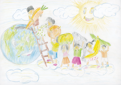 Children around the world take part in design challenge for Zero Hunger ...