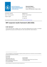 WFP Indicator Compendium 2022-2025 - (June 2024) | World Food Programme