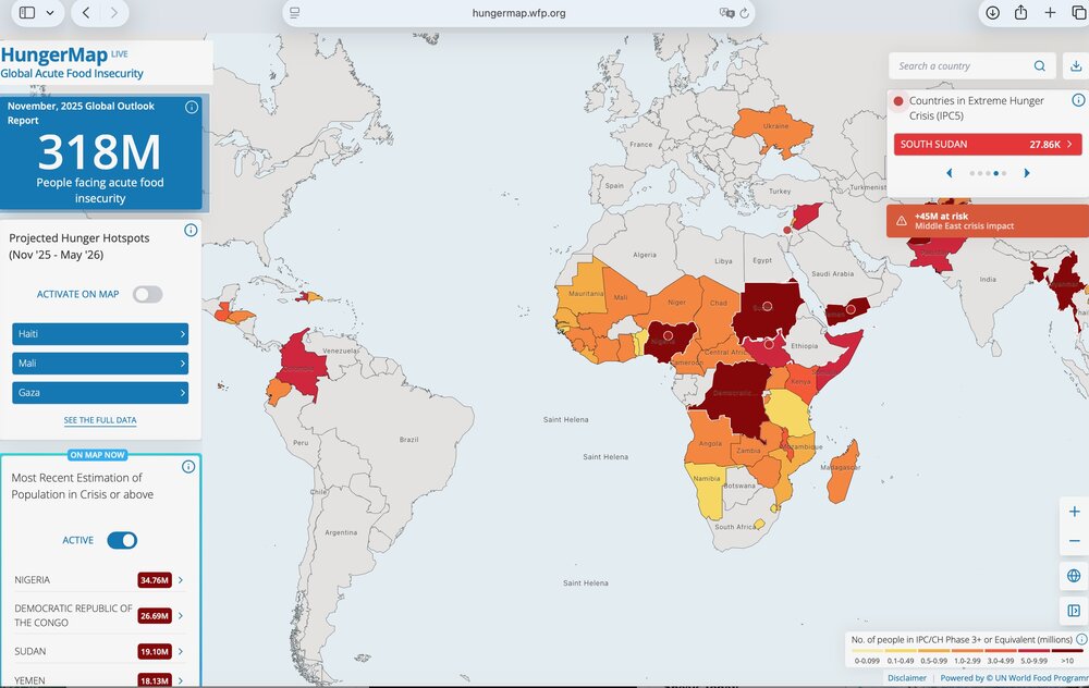 WFP Releases HungerMap Live; a Modernized Intelligence Platform that ...