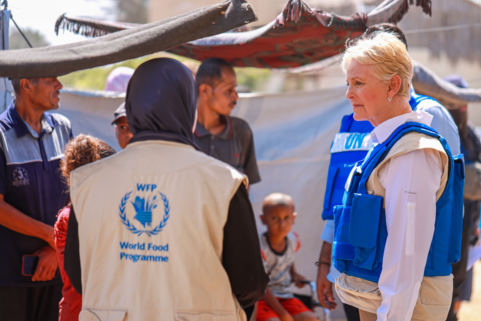 WFP chief visits Palestine and Israel, calls for immediate surge of aid ...