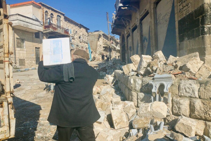 Türkiye-Syria earthquakes: WFP reaches communities with life-saving ...