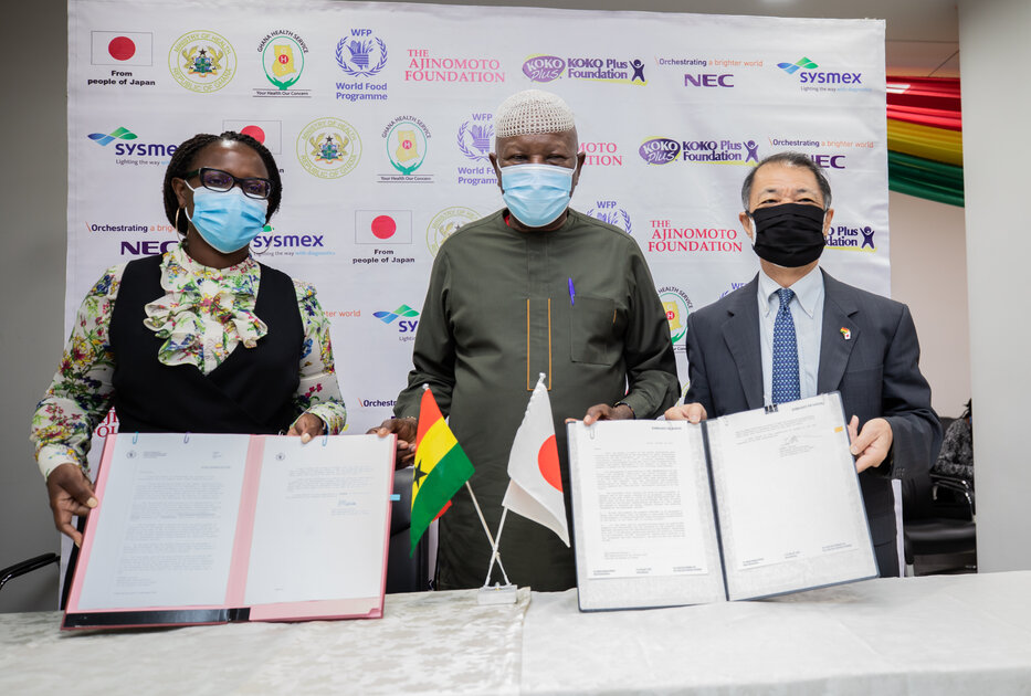 Japan and WFP support public-private partnership for improved health ...
