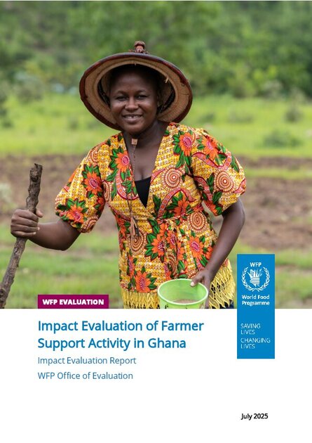 Ghana: Farmer support activity, Impact Evaluation | World Food Programme