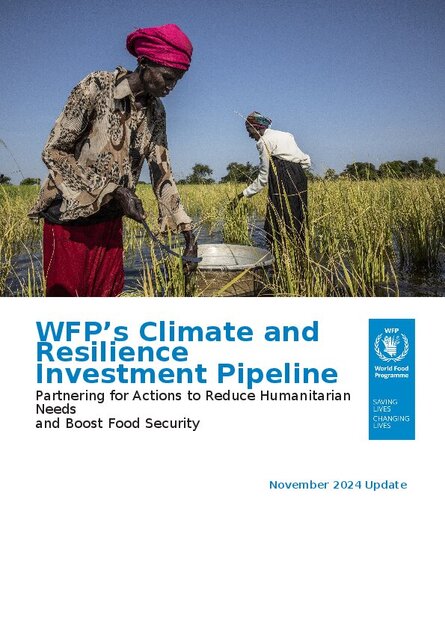 WFP’s Climate and Resilience Investment Pipeline | World Food Programme