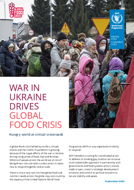 War in Ukraine Drives Global Food Crisis | World Food Programme