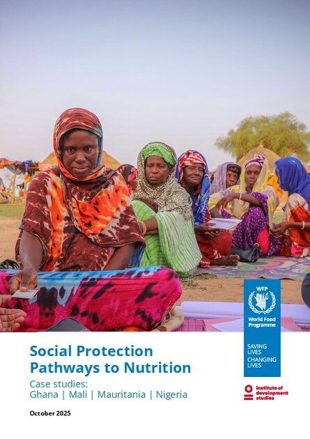 Social Protection Pathways to Nutrition | World Food Programme
