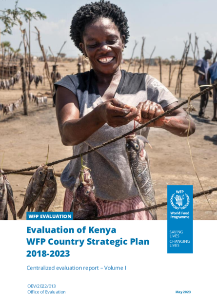 Evaluation of Kenya WFP Country Strategic Plan 2018-2023 | World Food ...