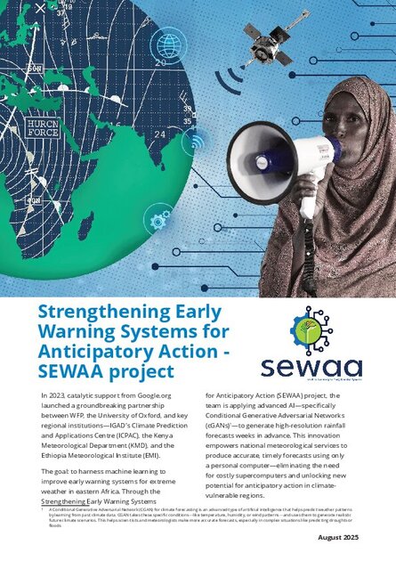 Strengthening Early Warning Systems for Anticipatory Action - SEWAA ...