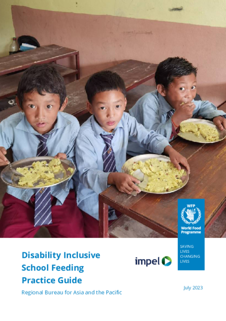 Disability Inclusive School Feeding Practice Guide - Regional Bureau ...