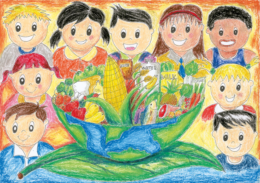 Children around the world take part in design challenge for Zero Hunger ...