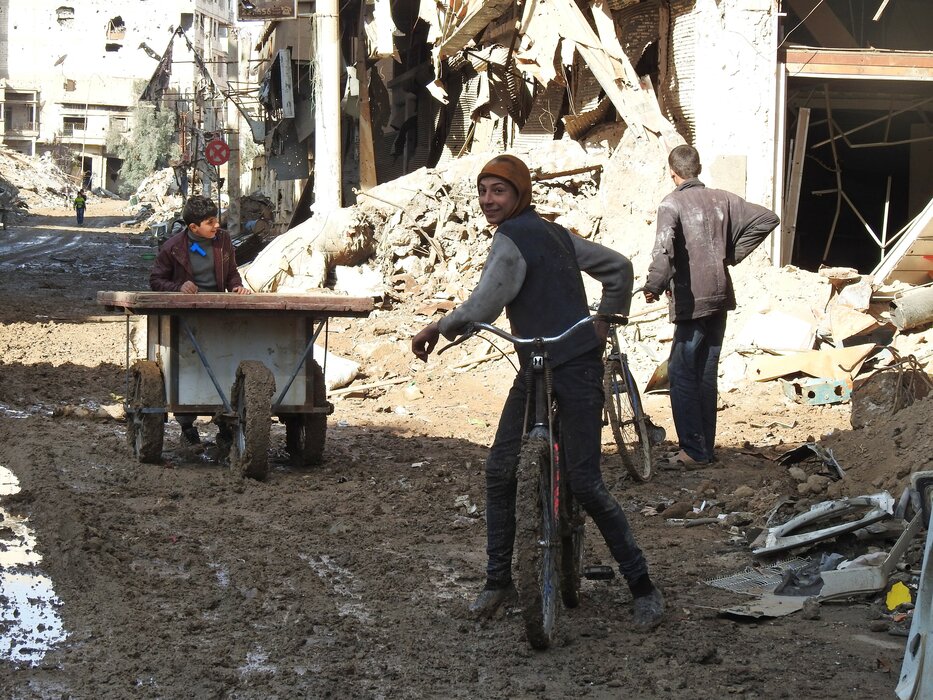 In the ruins of Syria’s Deir Ezzor | World Food Programme