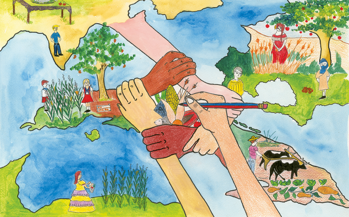 Children around the world take part in design challenge for Zero Hunger ...